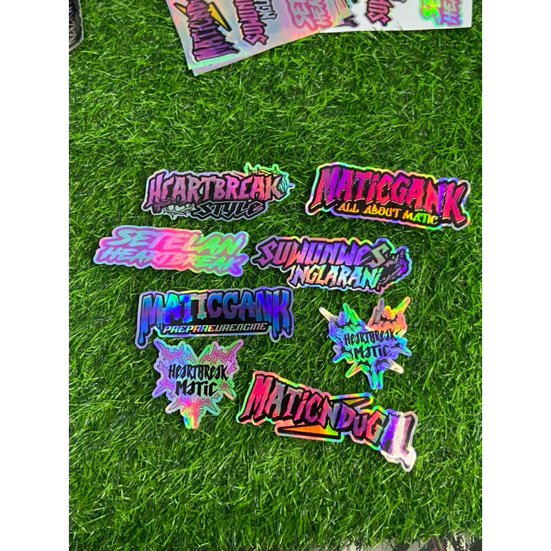 Jual STICKER HB STYLE HEARTBREAKSTYLE matic gank asmarakacau matic ...