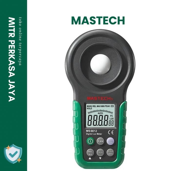 Jual Lux Meter MS6612 Mastech Light Tester Luxmeter FC Luxtester MS ...
