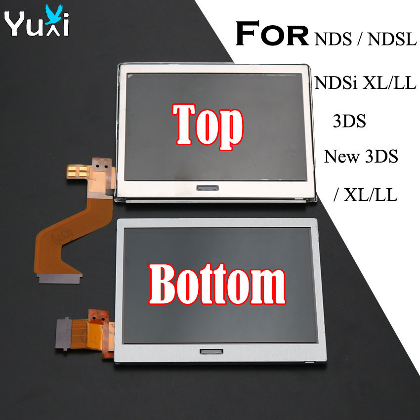 Jual YuXi Top Upper & Bottom Lower LCD Display Screen Replacement for ...