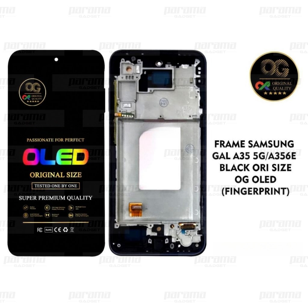 Jual LCD SAMSUNG GALAXY A35 5G A356 A356E TOUCHSCREEN OLED FINGERPRINT ...