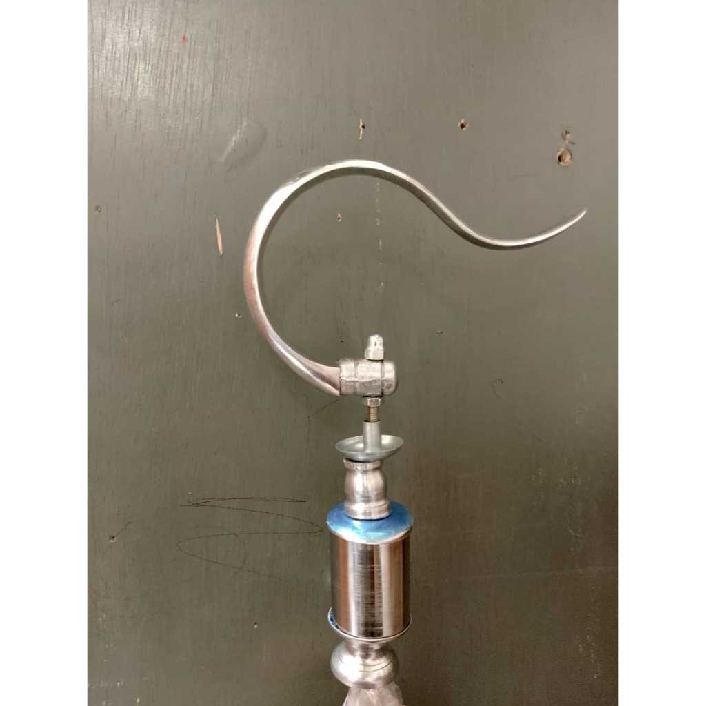 Jual GANTUNGAN LIPAT POLOS PIPIH SILVER LENGKAP PION TABUNG PENDEK ...