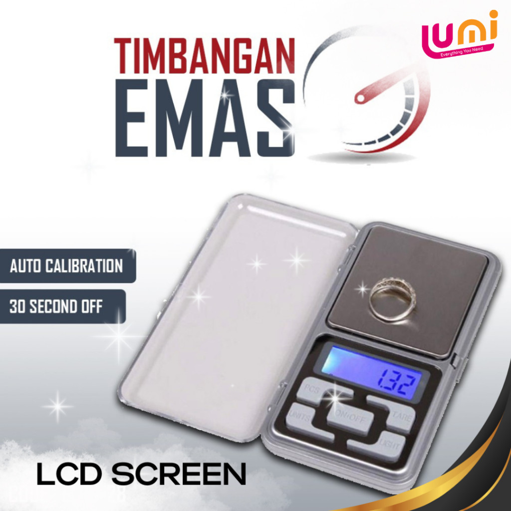 Jual TIMBANGAN DIGITAL POCKET SCALE MH200 TIMBANGAN EMAS MINI TIMBANGAN ...