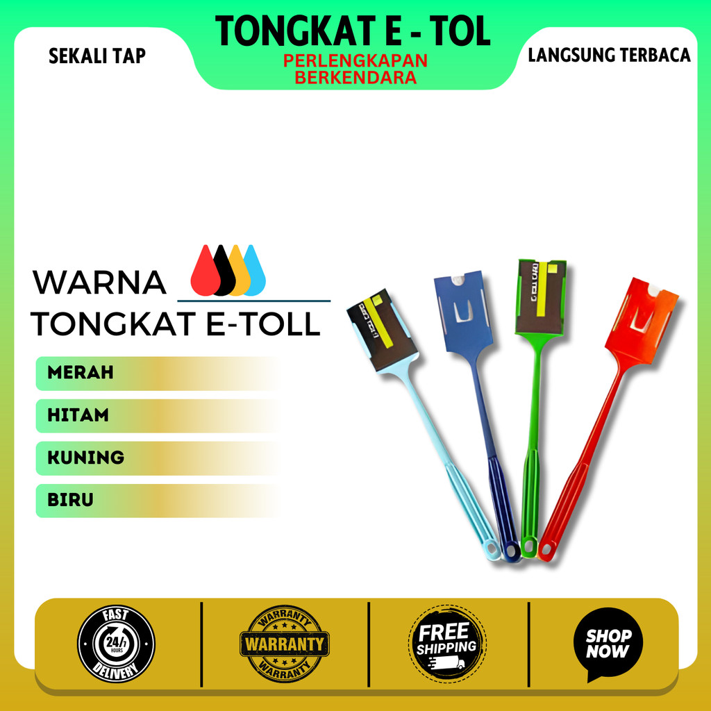 Jual Tongkat E-Toll E Money TongTol 1 Pcs /Tongkat Parkir Solusi ...