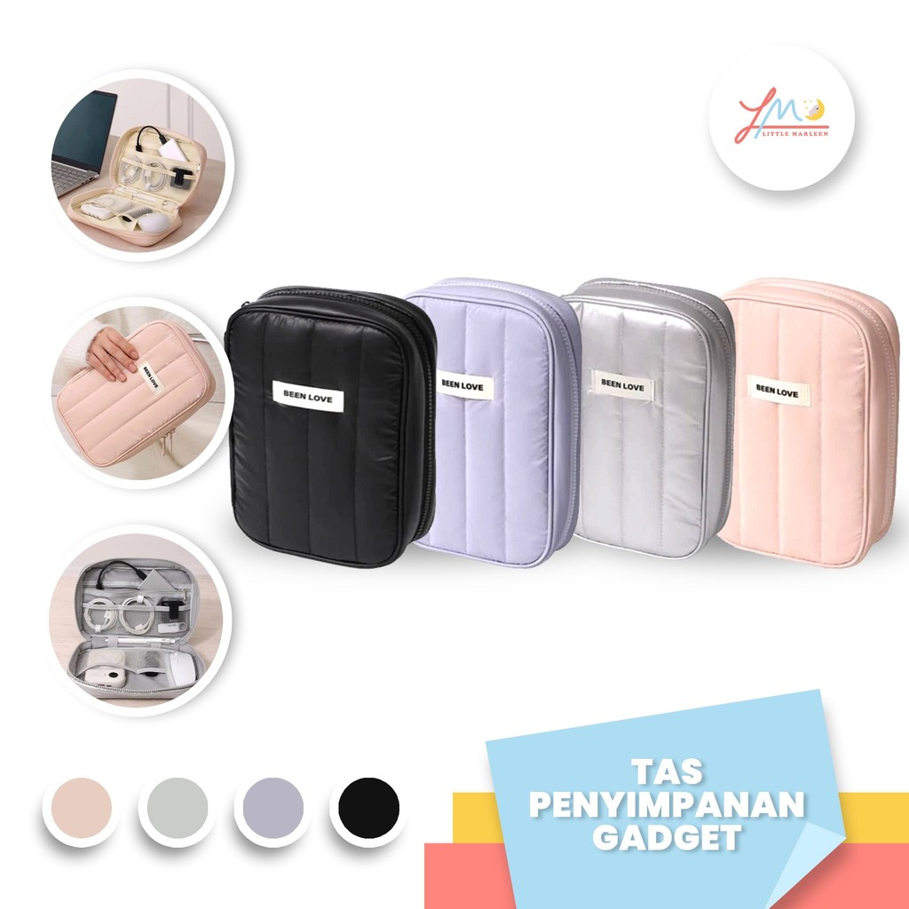 Jual Tas Penyimpanan Gadget Waterproof Organizer Kabel Tahan Guncangan ...