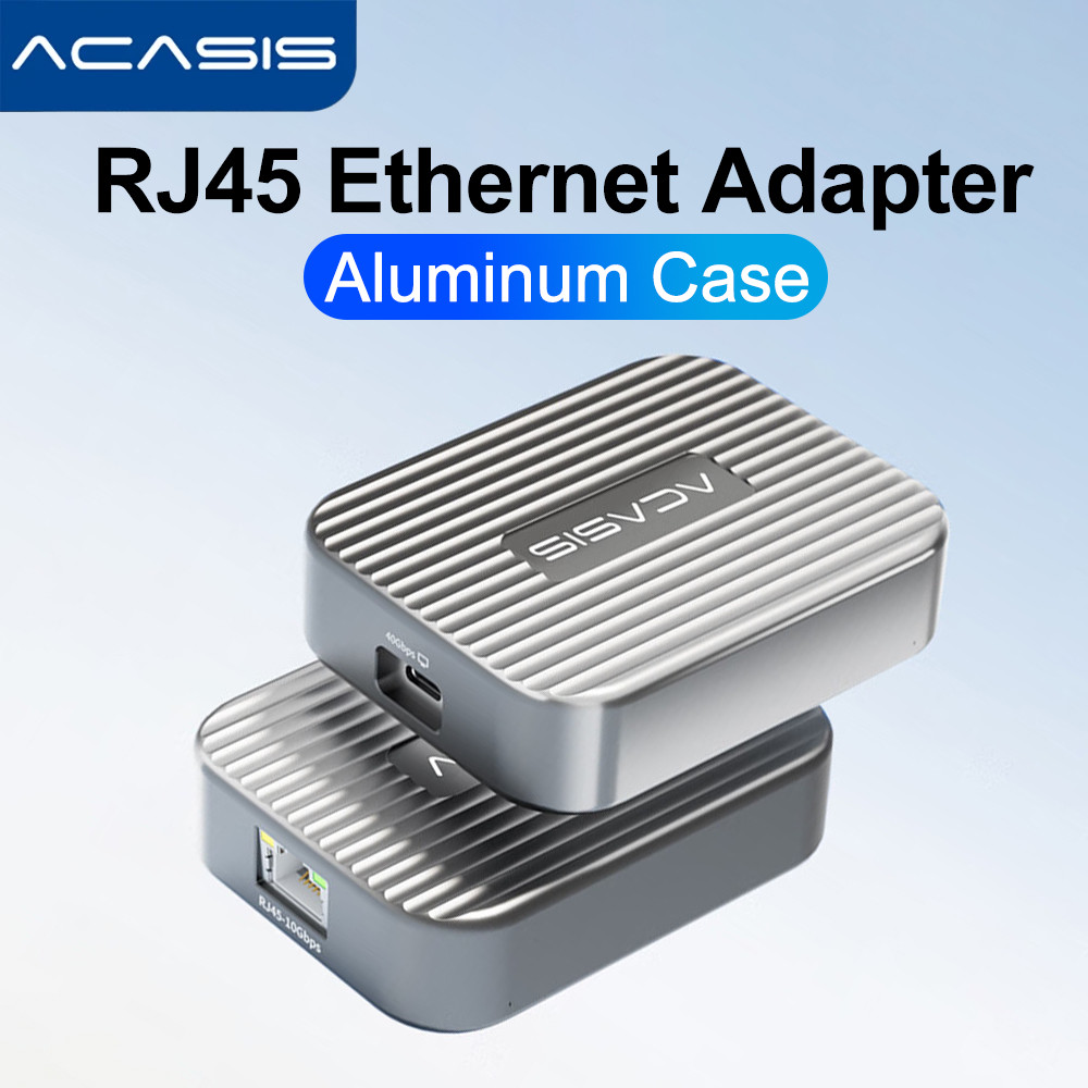Jual Acasis 10 Gigabit USB-C Ethernet Adapter USB-C To RJ45 Compatible ...