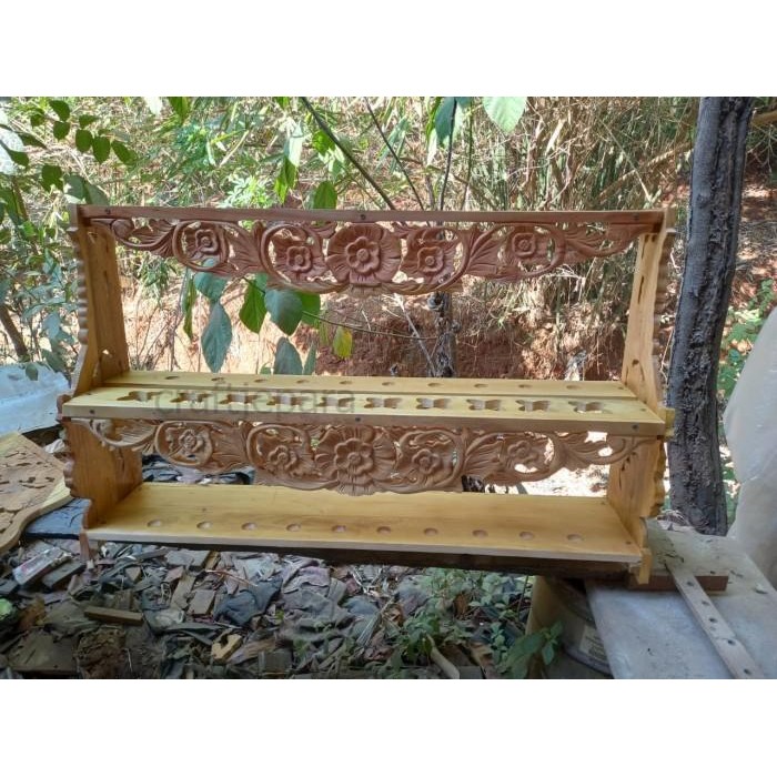 Jual jagrak pusaka 20 isinya terbuat kayu jati garap alas termurah ...