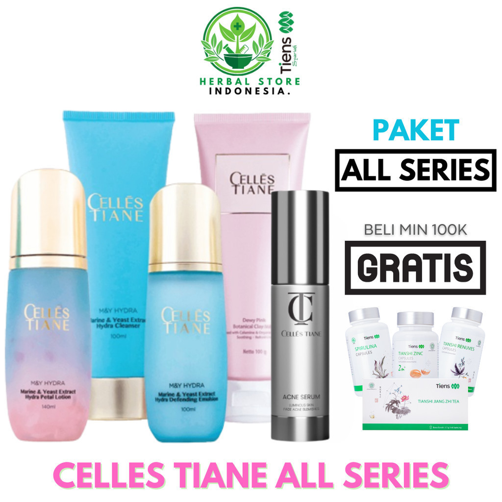 Jual CELLES TIANE MARINE & YEAST EXTRACT HYDRA SERIES ALL VARIANT ...