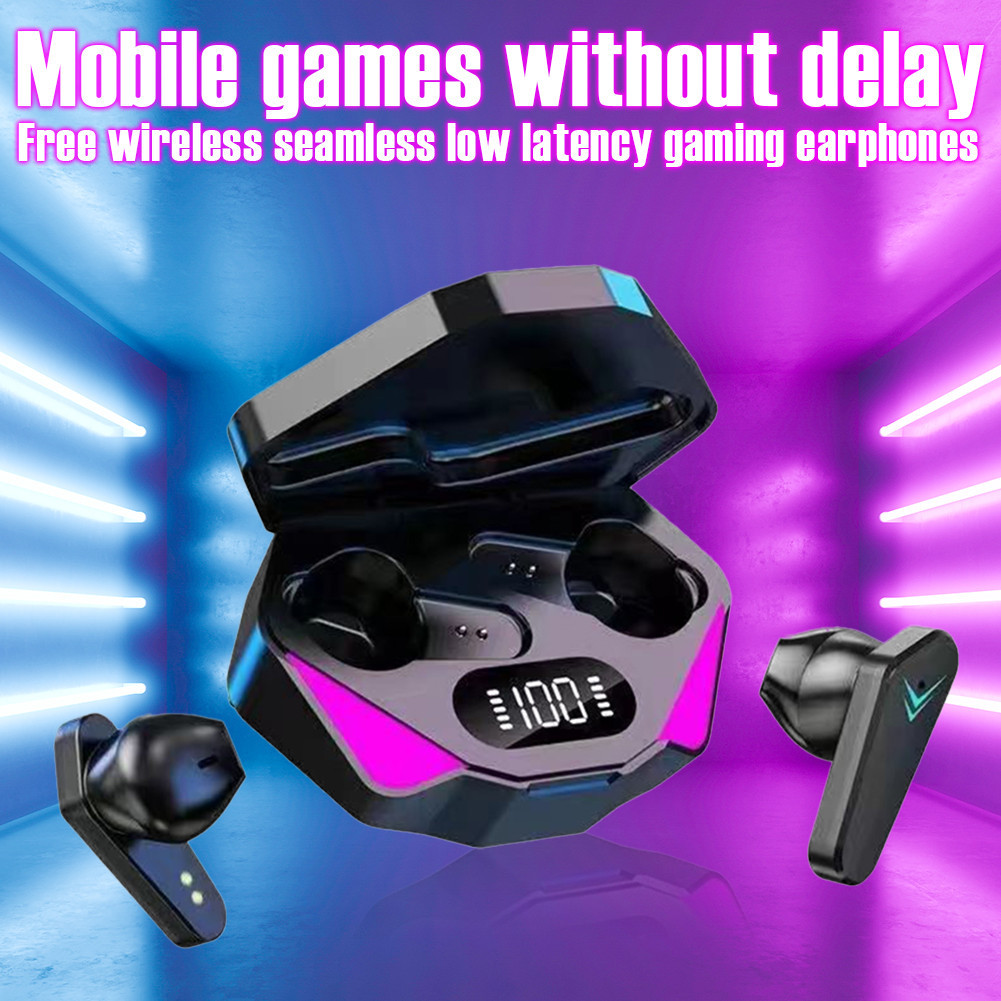 Jual TWS Headset T23 (X15) Bluetooth Gaming Earphone Waterproof Earbuds ...