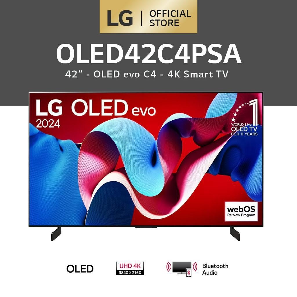 Jual LG Smart TV / Televisi 4K OLED evo C4 42 Inch - 120Hz - HDR10 ...