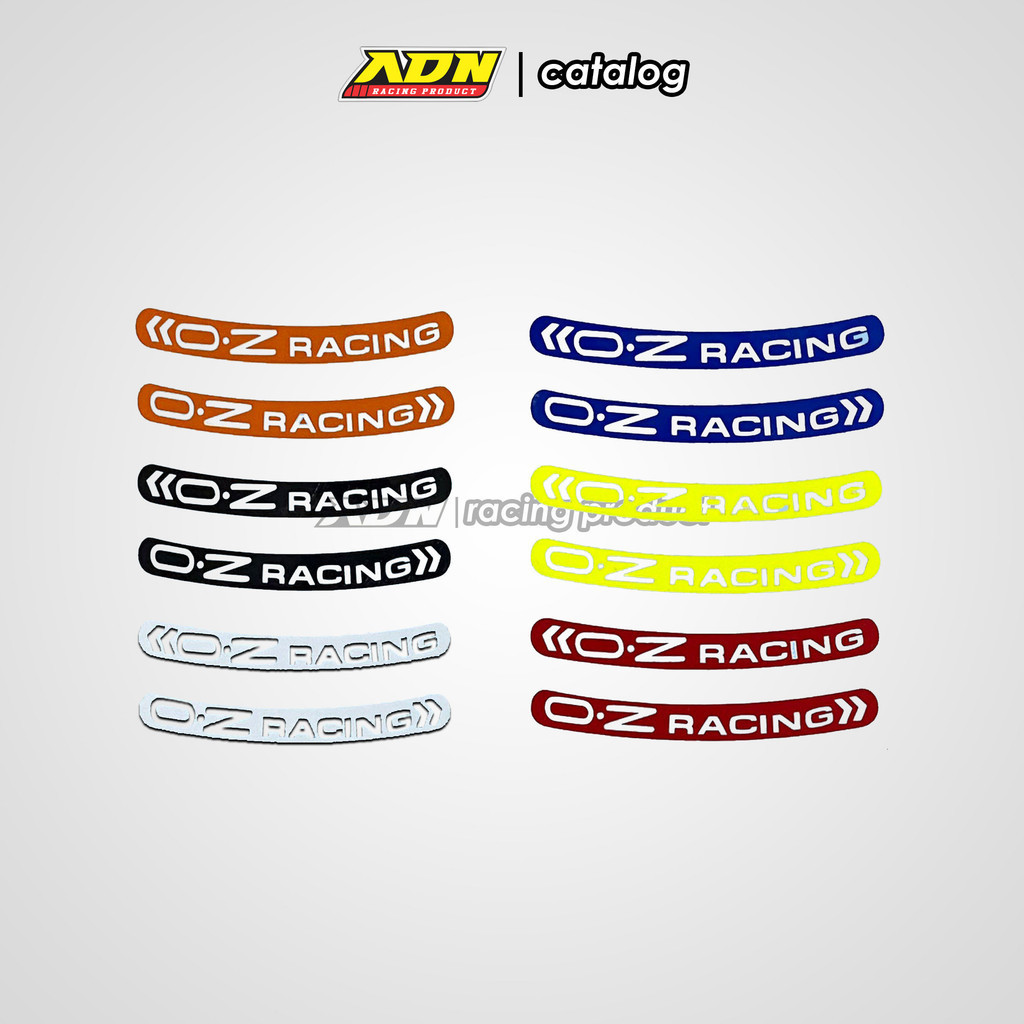 Jual Stiker Velg OZ Racing 2 Pcs | Shopee Indonesia