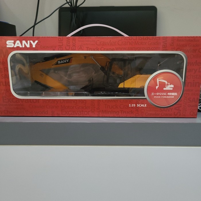 Jual Miniatur Diecast Excavator Sany - track Besi | Shopee Indonesia