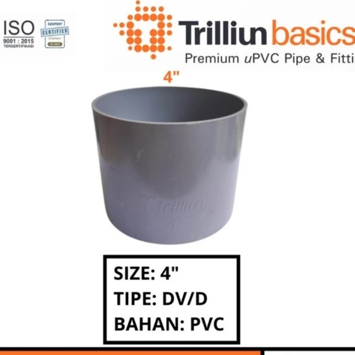 Jual Sok 4 inch D TRILLIUN Socket Shock sock sambungan lurus 4 inch ...