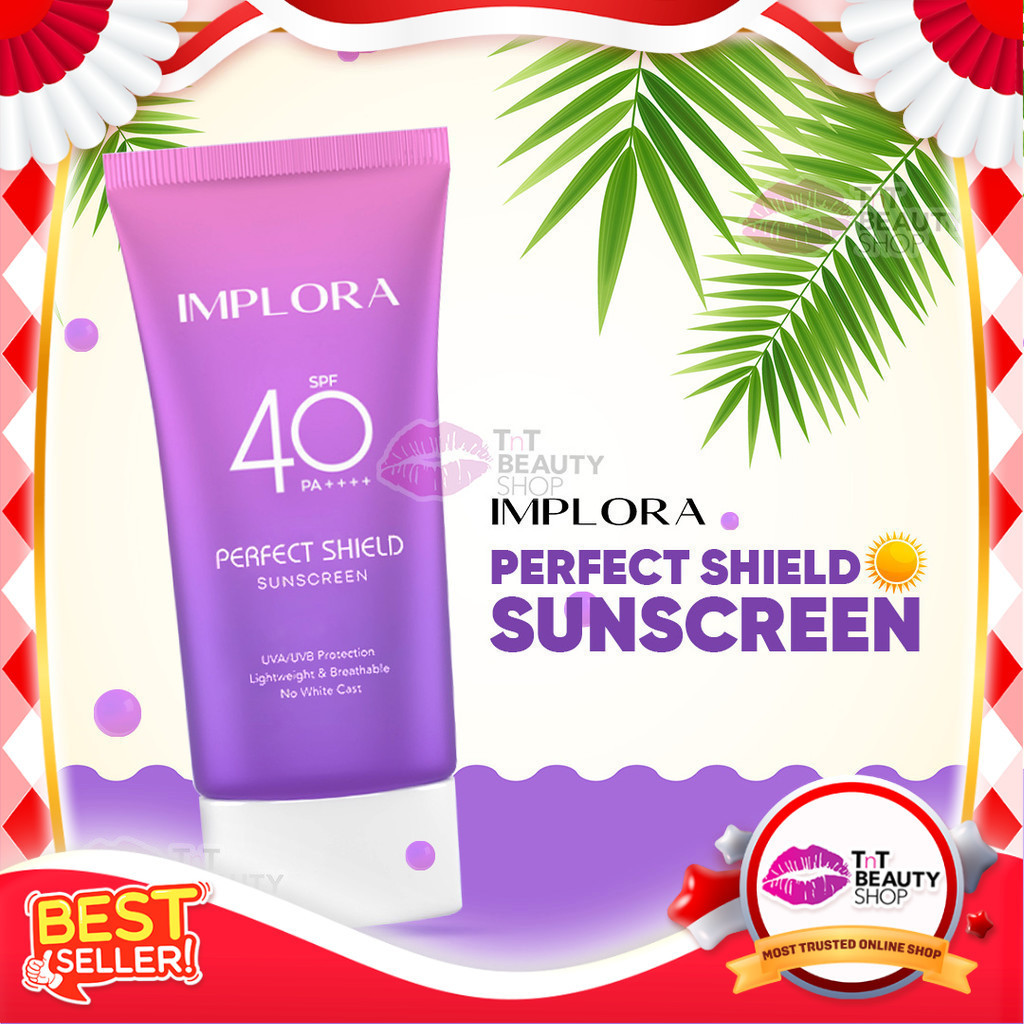 Jual Implora Perfect Shield Sunscreen Spf40 PA++++ 50ml | TnT Beauty ...