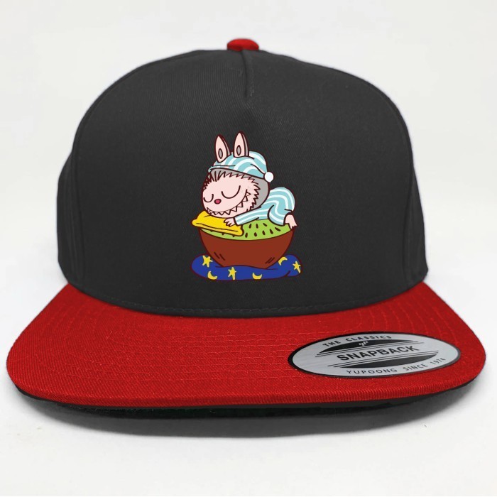 Jual Topi Snapback Labubu The Monster Sleep | Shopee Indonesia