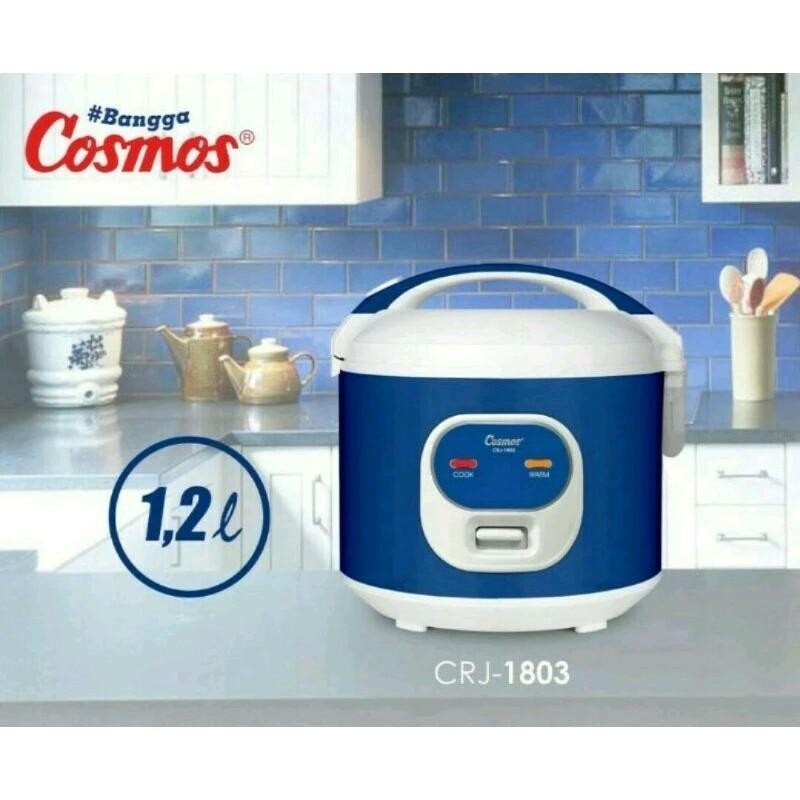 Jual Rice Cooker Cosmos CRJ 1803 1,2 Liter Magic Com Cosmos CRJ1803 Penanak Nasi 1,2 liter ...