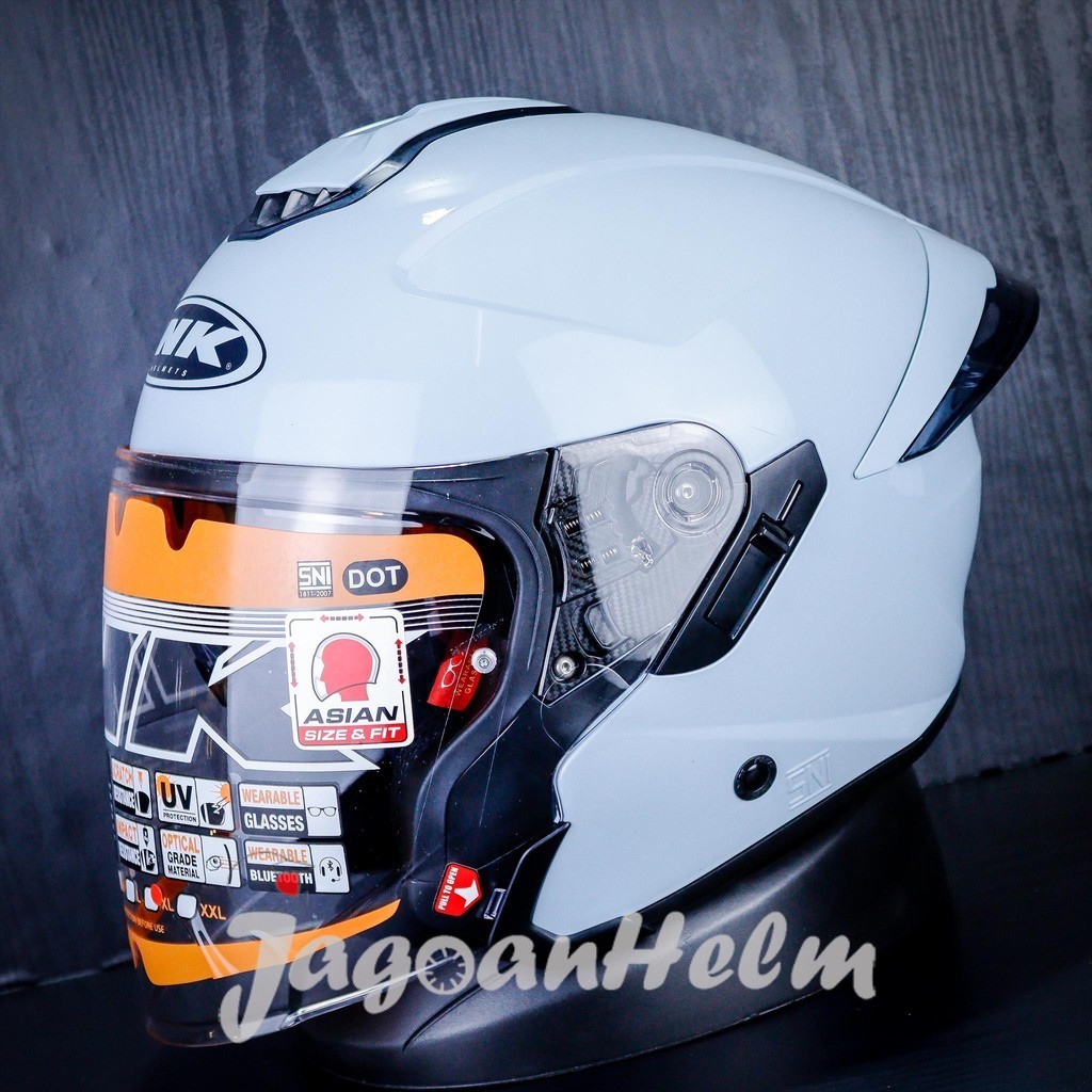 Jual INK HELM TERRA 2 SOLID | STEEL BLUE | TERRA2 DOUBLE VISOR | Shopee ...