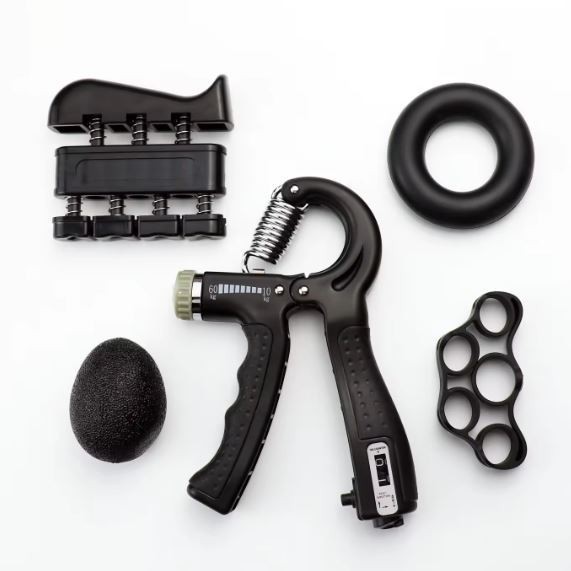 Jual 5 in 1 Spring Hand Grip Olahraga Finger Power Strength Expander ...