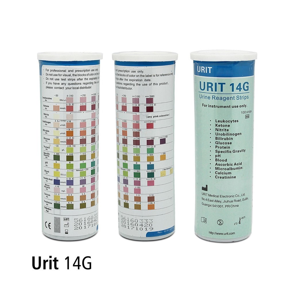 Jual URIT Urine Reagent Strip Urit 14G | Shopee Indonesia