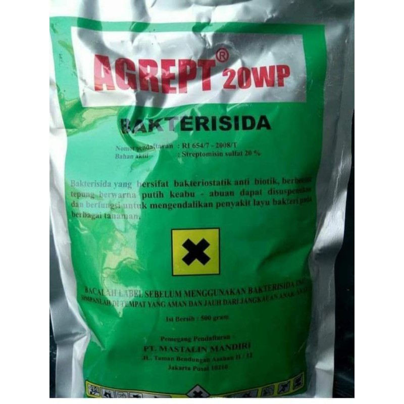 Jual KSI Sale Agrept 20WP Anti Bakteri Tanaman Anti Jamur 500gr ...
