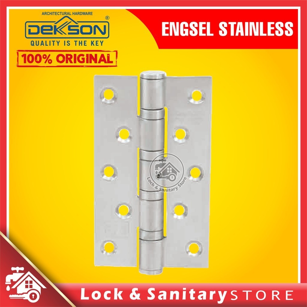 Jual Engsel Dekson Dekkson NRP ESS 316 6X3,5X4 MM 4BB SSS Engsel Pintu ...