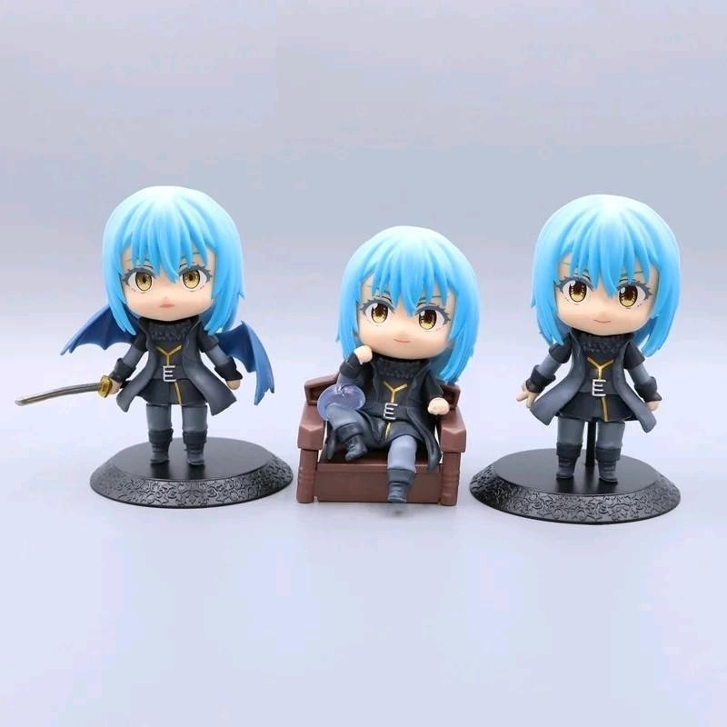 Jual Action Figure Tensei Shitara Slime Datta Ken Rimuru Tempest Chibi ...