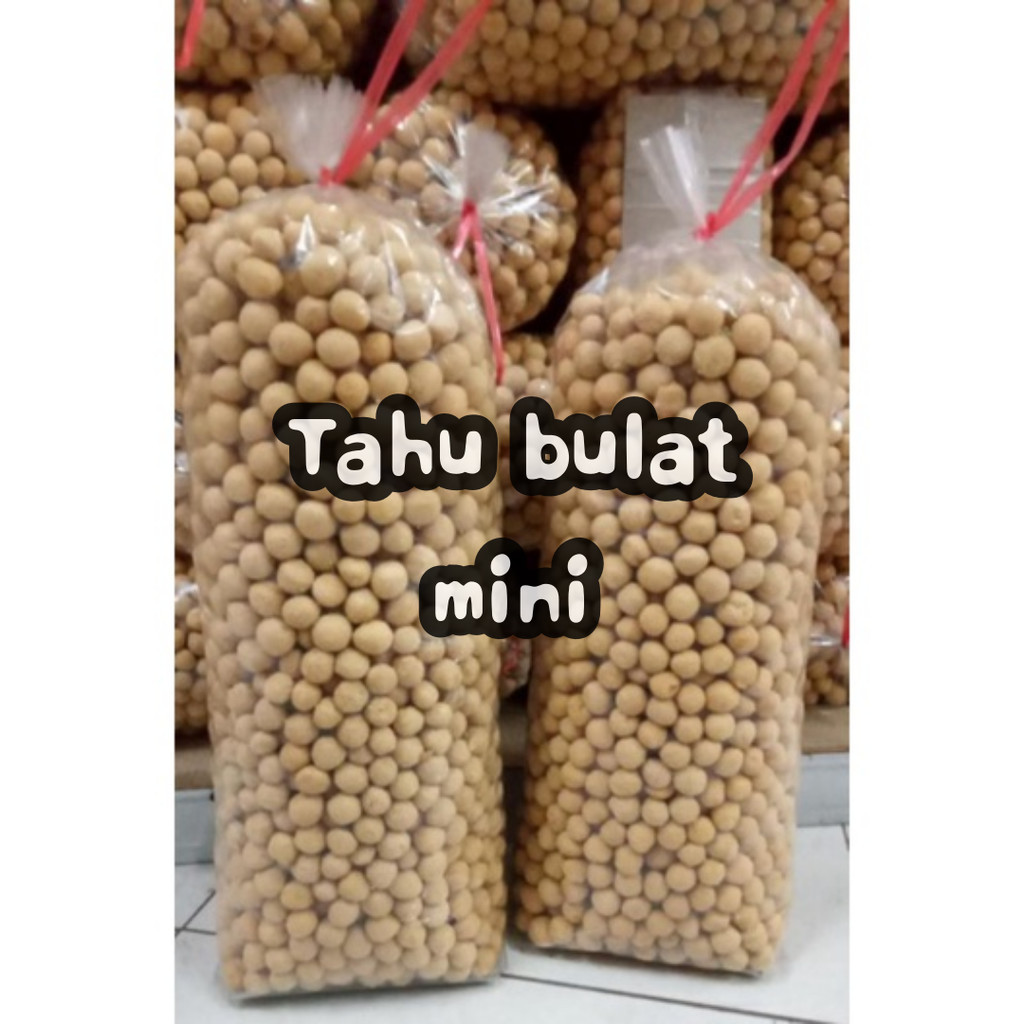 Jual tahu bulat mini kering tahu kering 500gr tahu bulat mini kripik ...