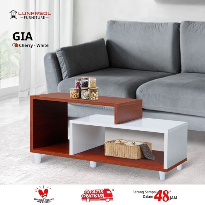 Jual LUNARSOL GIA Coffee Table | Buffet | Meja Tamu | Shopee Indonesia
