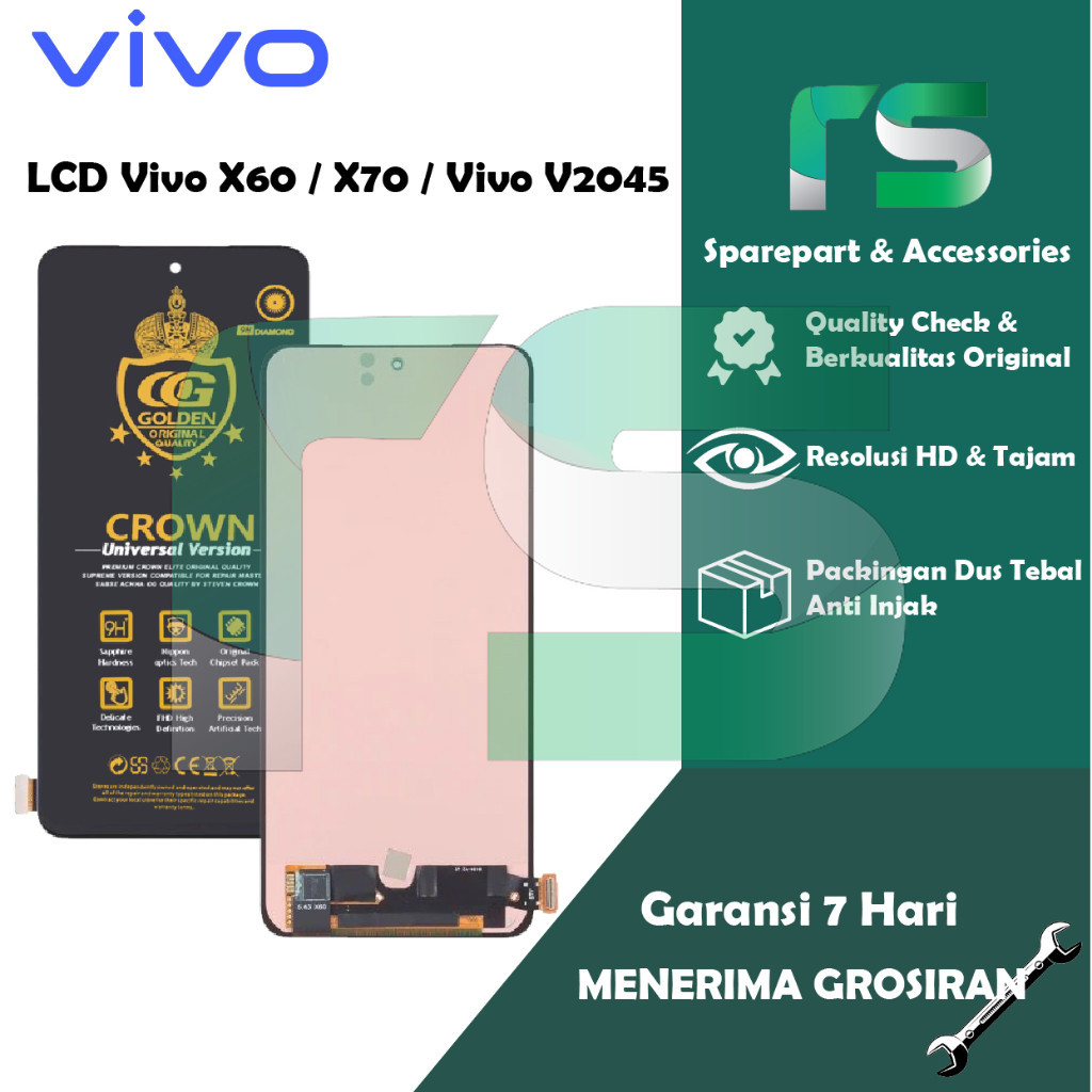 Jual LCD TOUCHSCREEN VIV0 X60 / X60T / X70 / X70T FULLSET ORIGINAL - OLED FINGERPRINT | Shopee ...