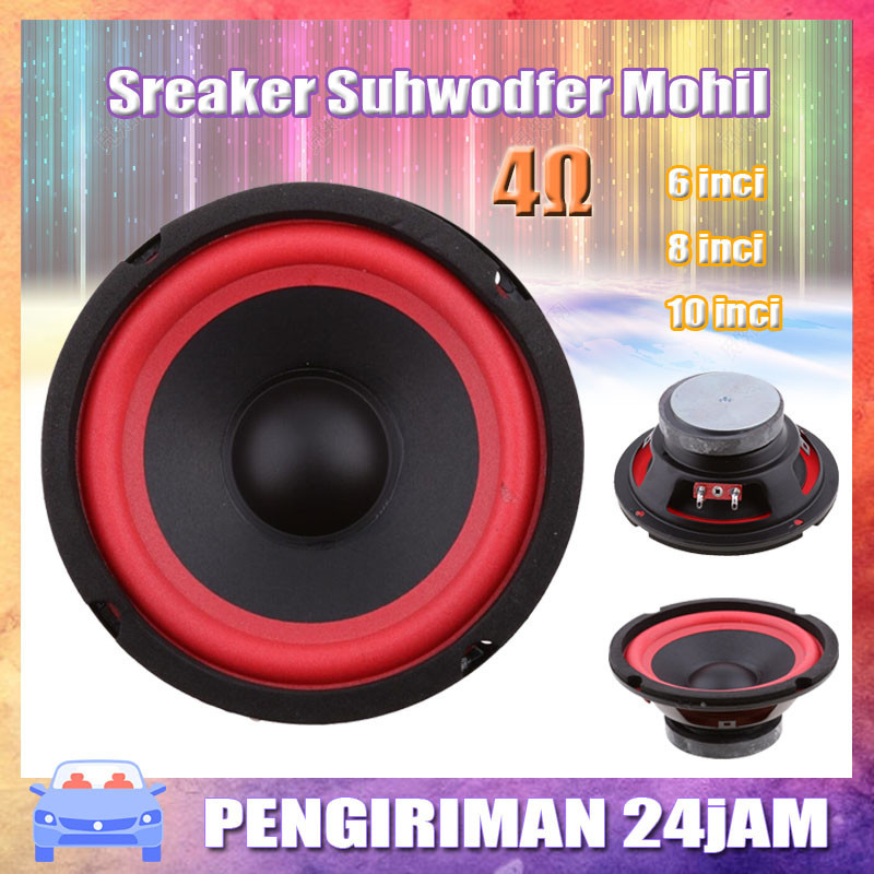 Jual Speaker Subwoofer Mobil 6 Inci 8 Inci 10 Inci Woofer Original ...