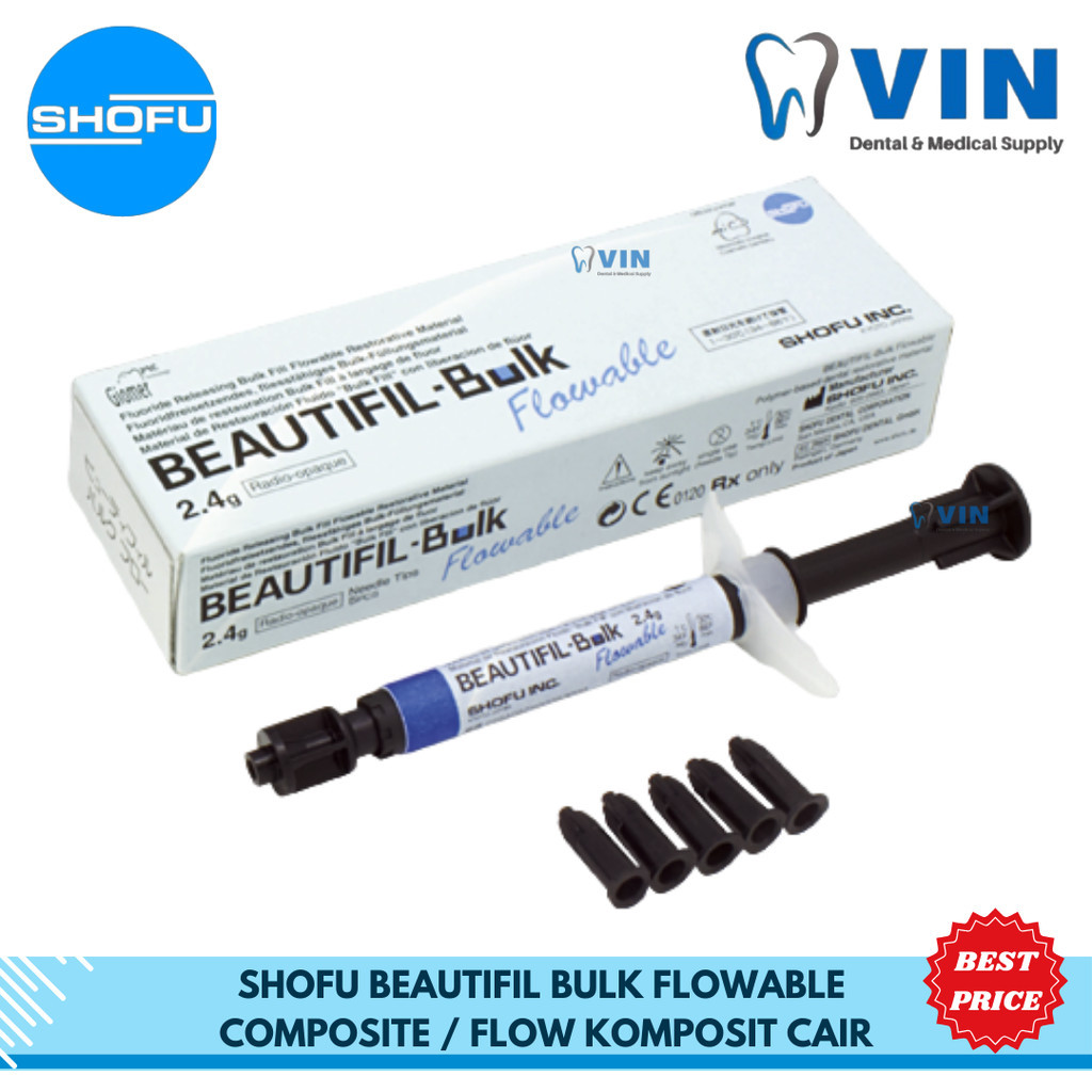 Jual Shofu beautifil bulk flowable composite / komposit flow sewarna ...