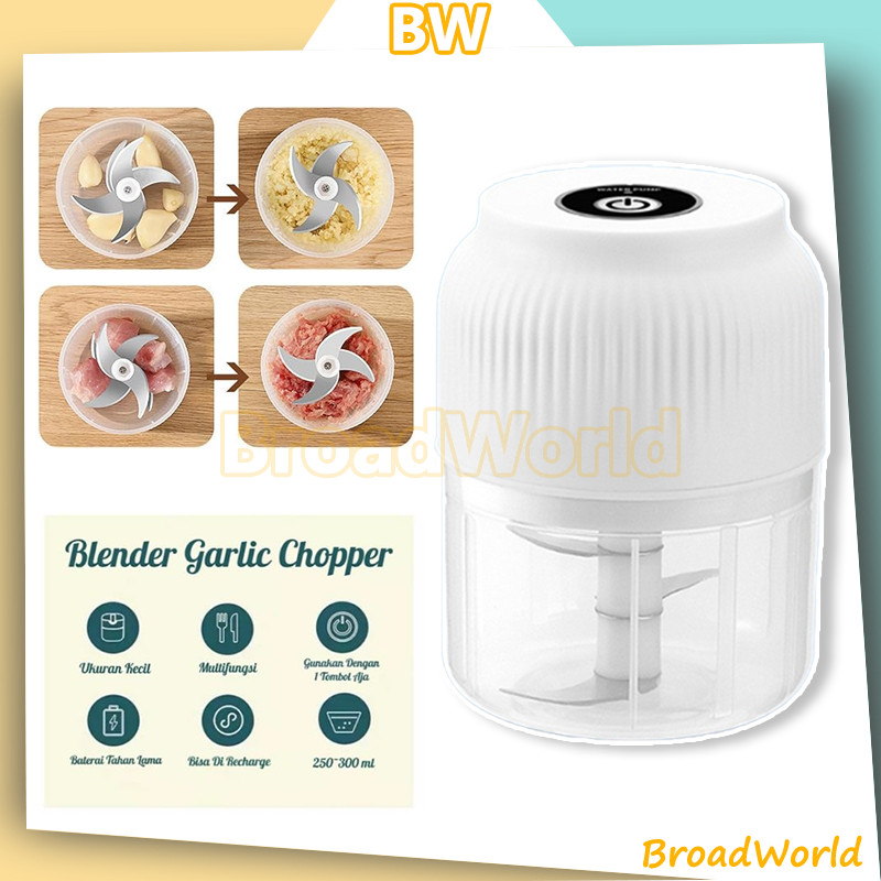 Jual Mini Chopper Blender 300ml /Blender Chopper Mini Usb 300ml FOOD ...