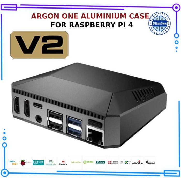 Jual Argon ONE Raspberry Pi 4 Aluminium Case | Shopee Indonesia