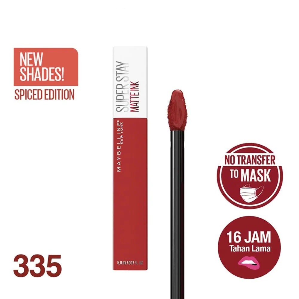Jual MAYBELLINE Superstay Matte Ink - 335 Hustler 5ml | Shopee Indonesia