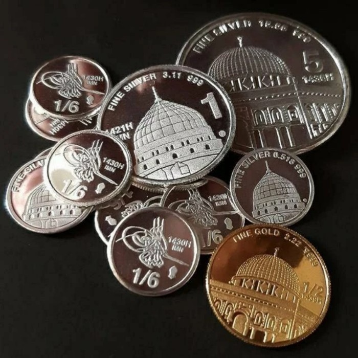 Jual LOGAM MULIA KOIN PERAK DIRHAM 1/6 DANIQ IMN NABAWI FINE SILVER ...