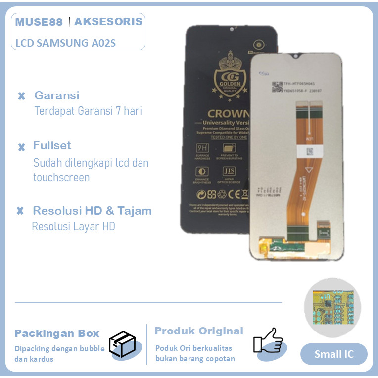 Jual LCD SAMSUNG GALAXY A02S / A03S / A03 TOUCHSCREEN ORIGINAL FULLSET COMPLETE | Shopee Indonesia