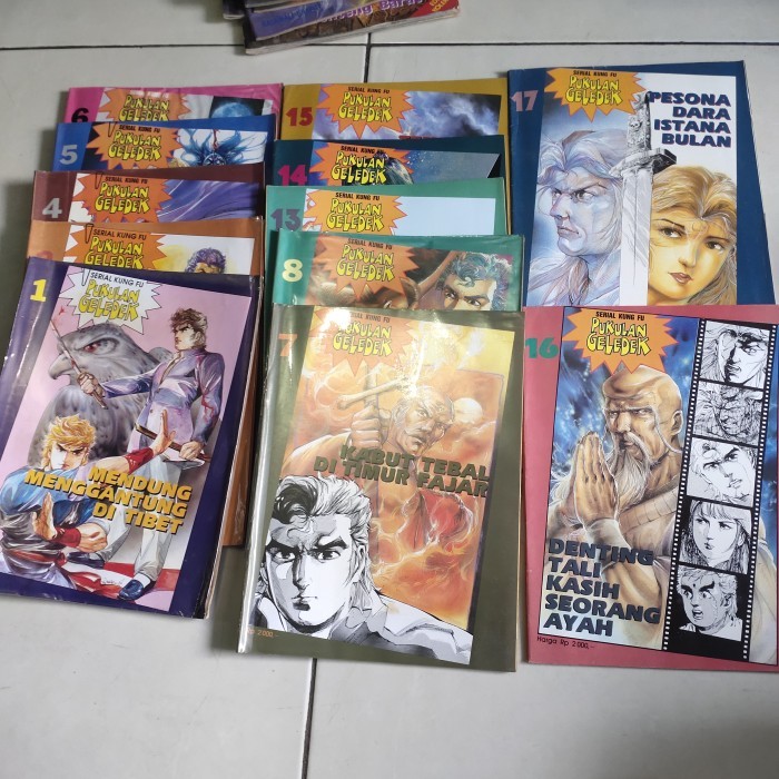 Jual Komik jadul Pukulan Geledek Preloved Serial Kungfu | Shopee Indonesia