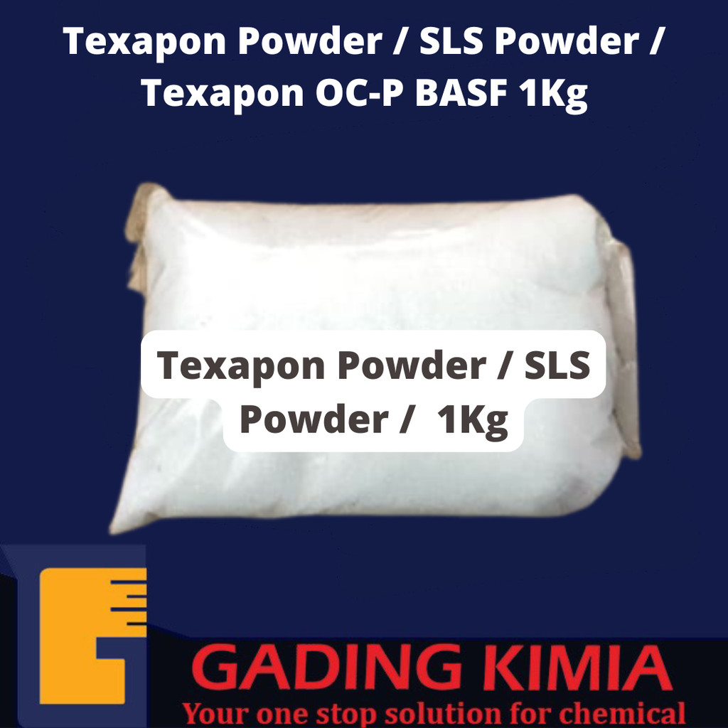 Jual Texapon Powder / SLS Powder / Texapon OC-P BASF 1Kg | Shopee Indonesia