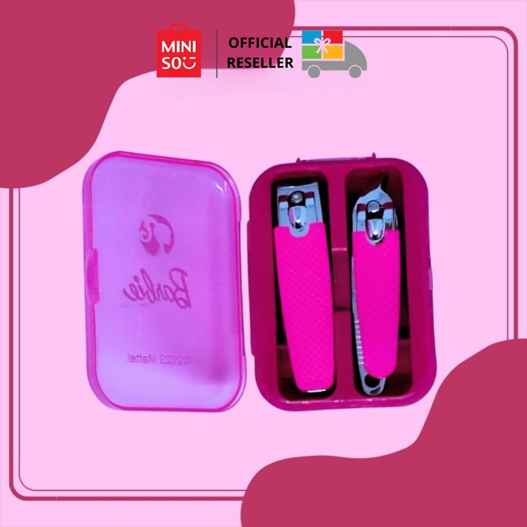 Jual MINISO x BARBIE Nail Clippers Set / Gunting Kuku | Shopee Indonesia