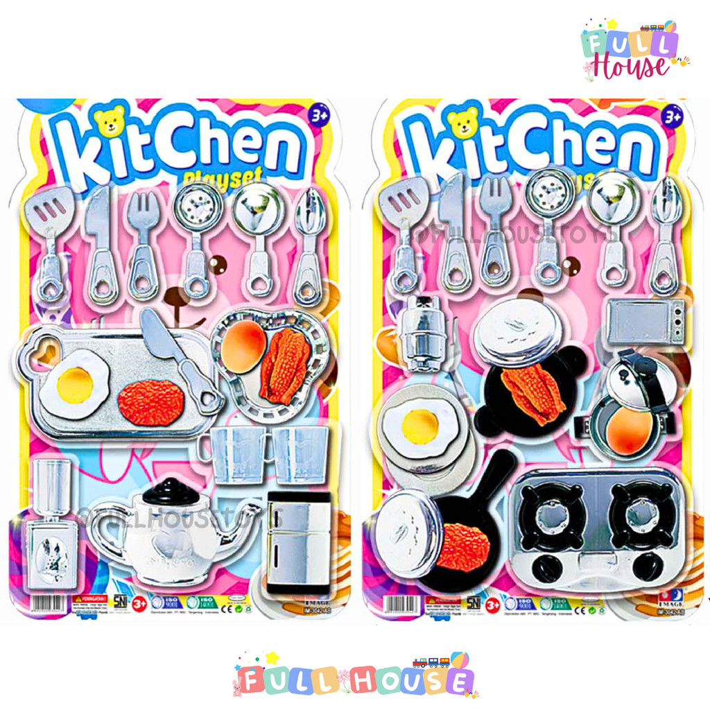 Jual MAINAN MASAK MASAKAN ANAK KITCHEN PLAYSET LENGKAP MASAK MASAKAN ...