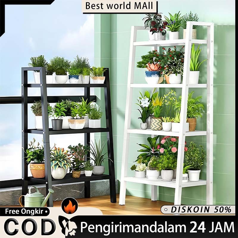 Jual 【Besi Tahan Karat】 Rak Besi Bunga Rak Susun Rak Bunga Rak Display ...