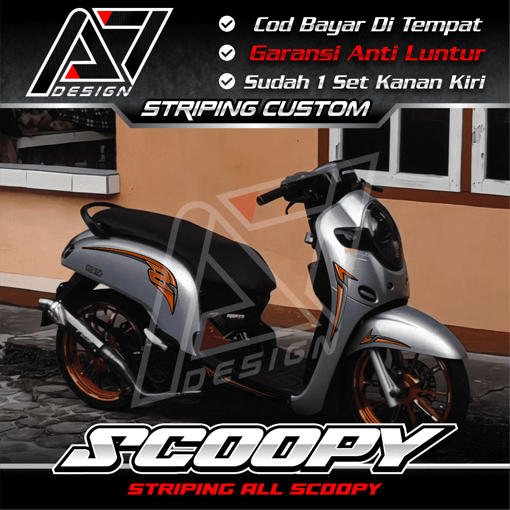 Jual Striping All Scoopy - List Striping Scoopy Desain Simple Cocok ...