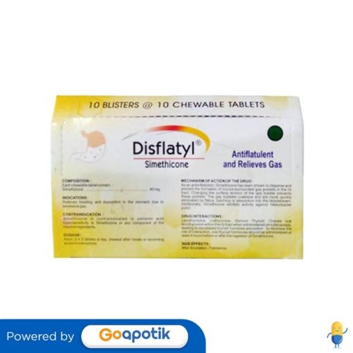 Jual Disflatyl 40 Mg Box 100 Tablet | Shopee Indonesia