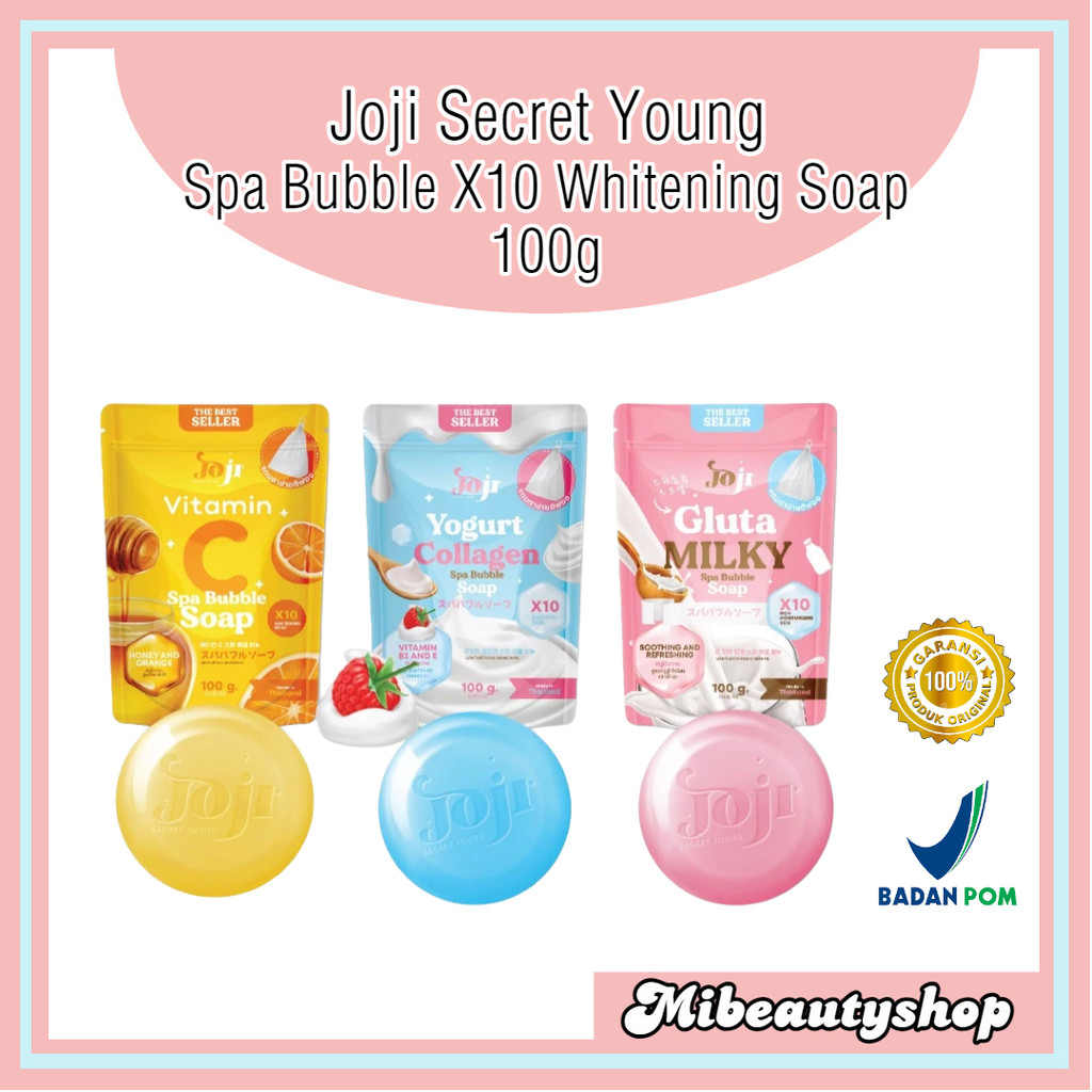 Jual JOJI Secret Young Spa Bubble Soap / Sabun / Sabun Mandi Joji ...