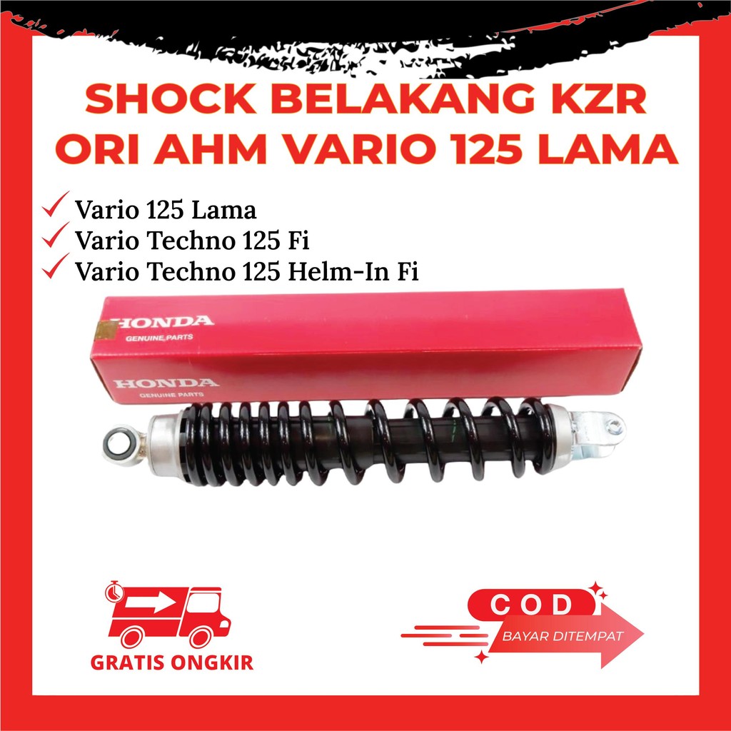 Jual ShockBreaker Belakang Honda Vario 125 ORI AHM - Shock Belakang Vario Techno 125 FI Original ...
