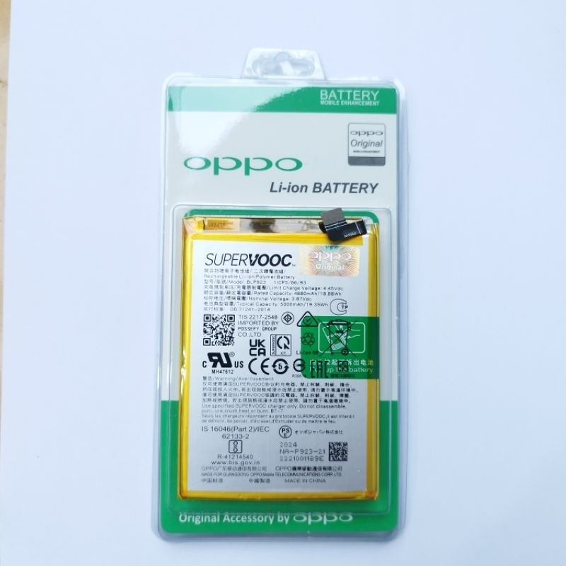 Jual BATERAI BATRE REALME C51 RMX3830 BLP923 ORIGINAL SUPERVOOC ( BEST ...