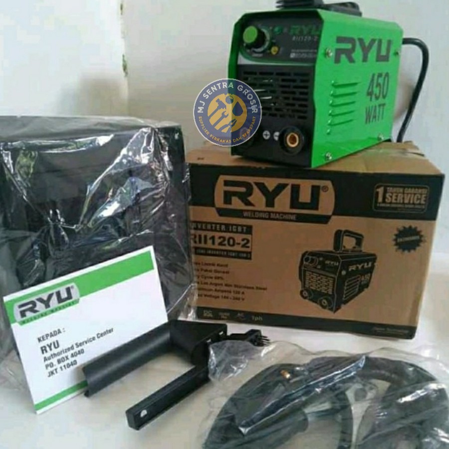 Jual TEKIRO RYU Mesin Trafo Las Listrik Travo welding Inverter IGBT MMA ...