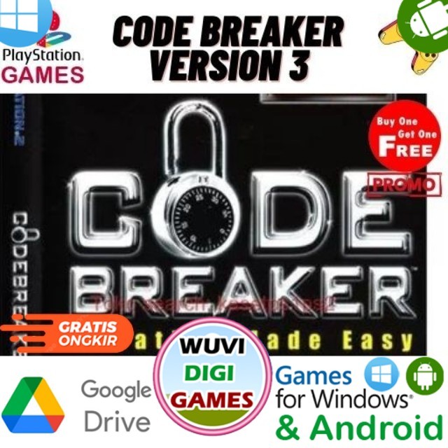 Jual Jual Game PC Code Breaker Version 3 Emulator PS1 | Bisa Main di ...