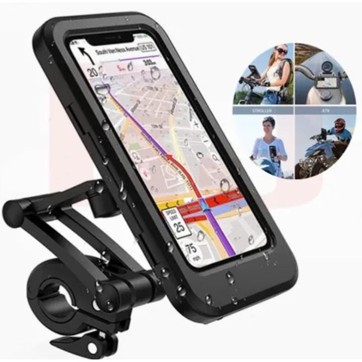 Jual HOLDER SEPEDA/MOTOR WATERPROOF/ANTI AIR/MULTI FUNGSI Waterproof Anti Air Kuat Kokoh Untuk ...