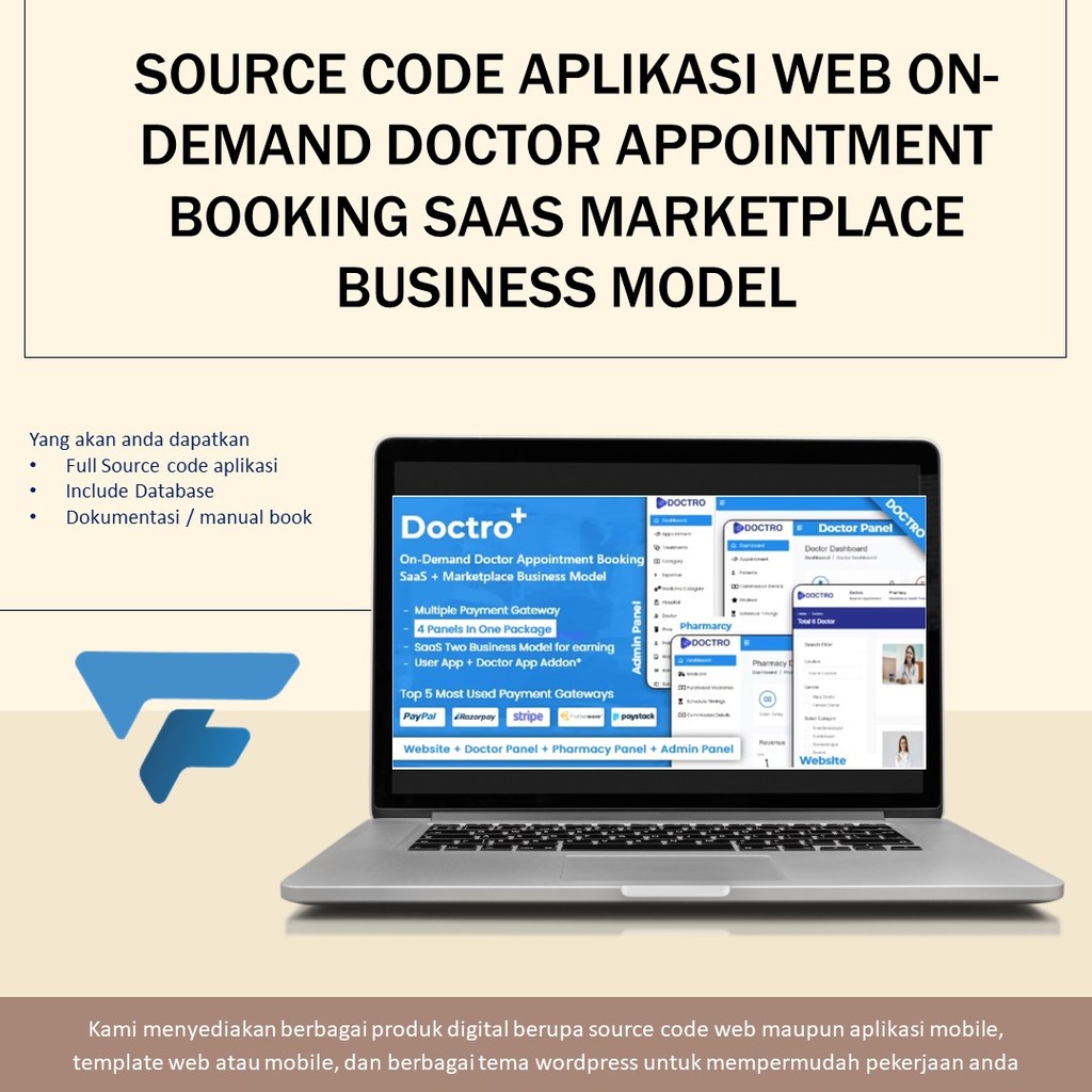 Jual SOURCE CODE APLIKASI WEB ON-DEMAND DOCTOR APPOINTMENT BOOKING SAAS MARKETPLACE BUSINESS ...