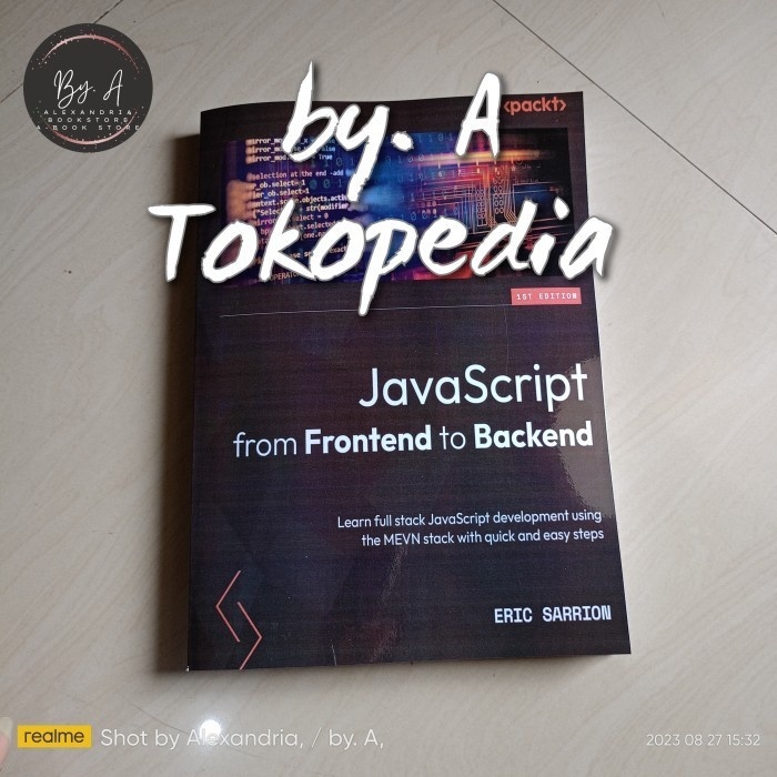 Jual BUKU Buku JavaScript from Frontend to Backend Learn full stack by sarr | Shopee Indonesia